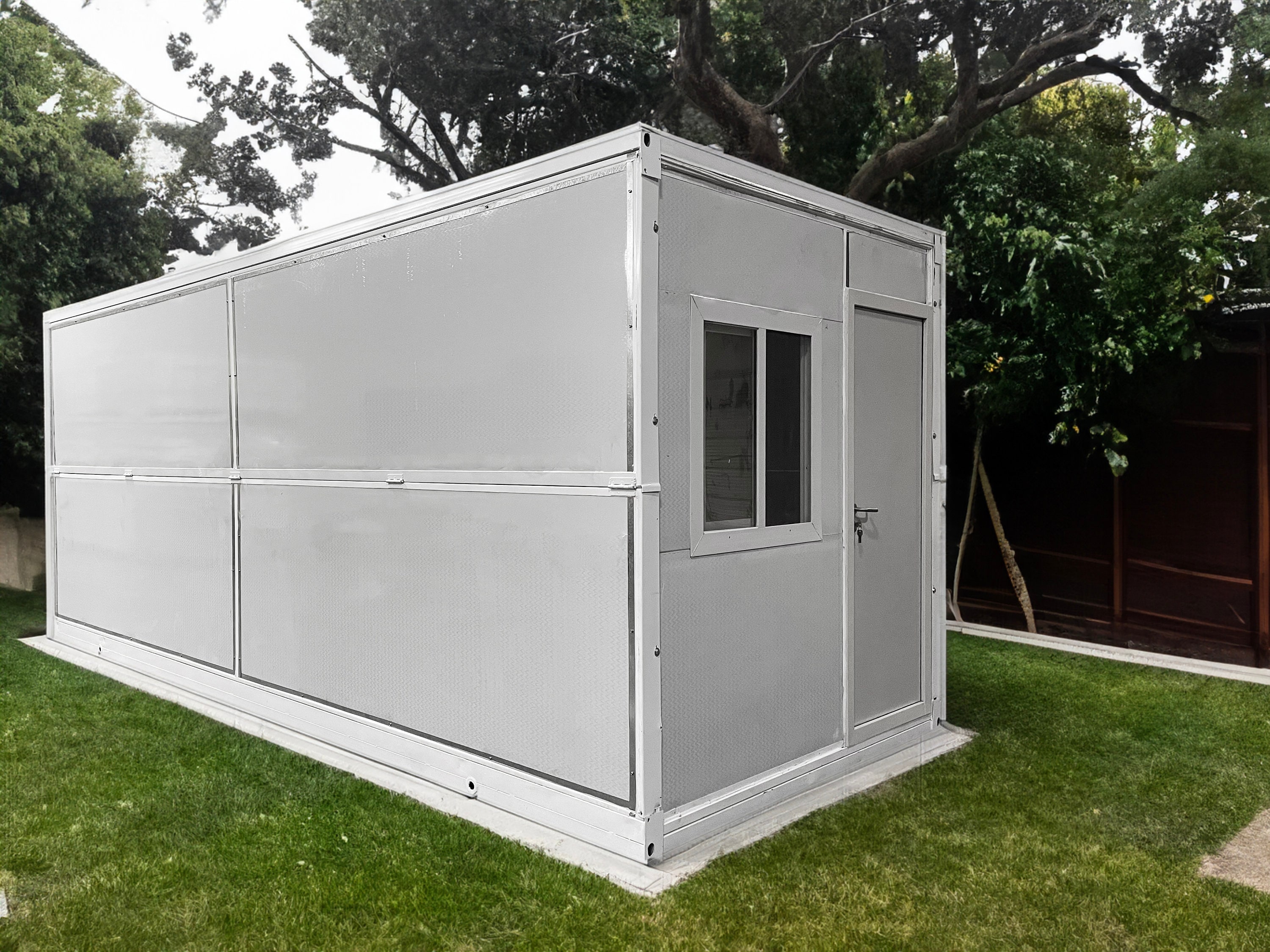20x8x8 Ft Insulated Storage Shed She Shed Tiny House Mobile Office ...