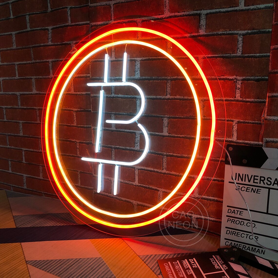 Bitcoin LED Neon Sign Wall Decor Wall Sign Neon Lights | Etsy