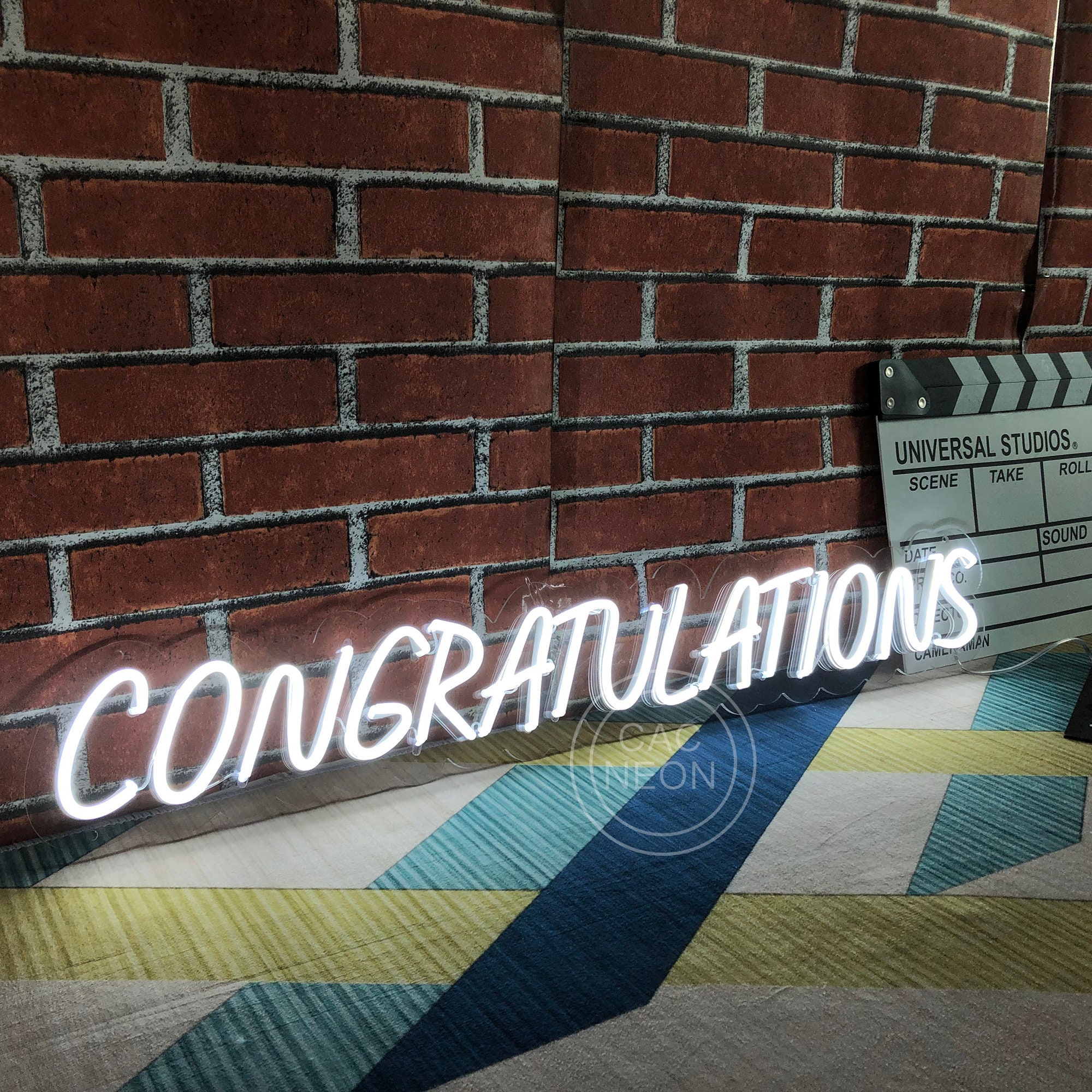 Neon Sign Congratulations Custom Neon Sign for Wedding Acrylic | Etsy