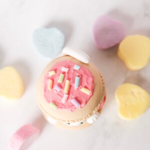 Macaron Polymer Clay Cat Pastry Collectible - Etsy