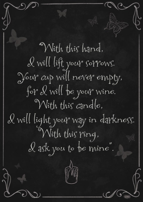 The Corpse Bride Vows