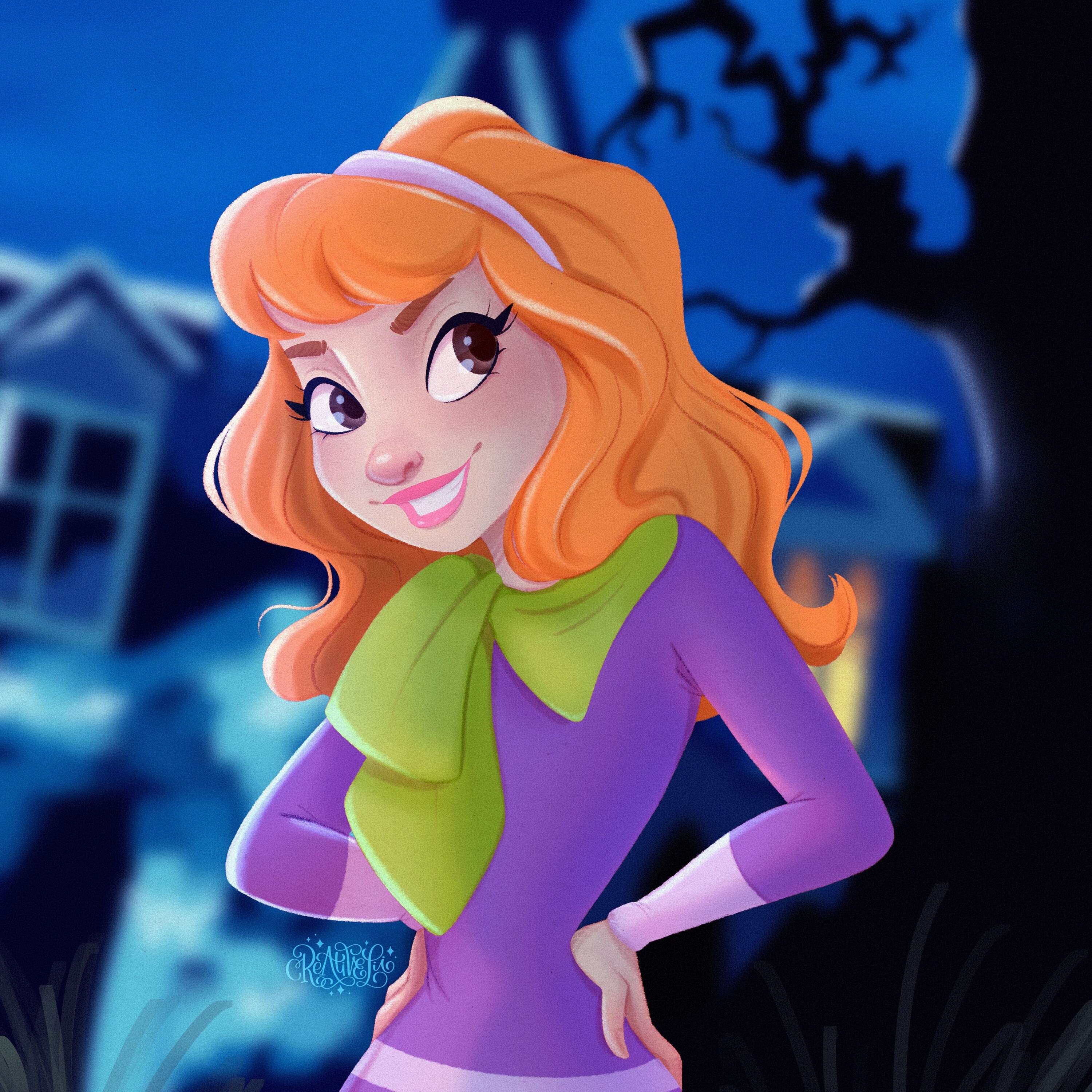 Daphne Fan Art Print - Etsy