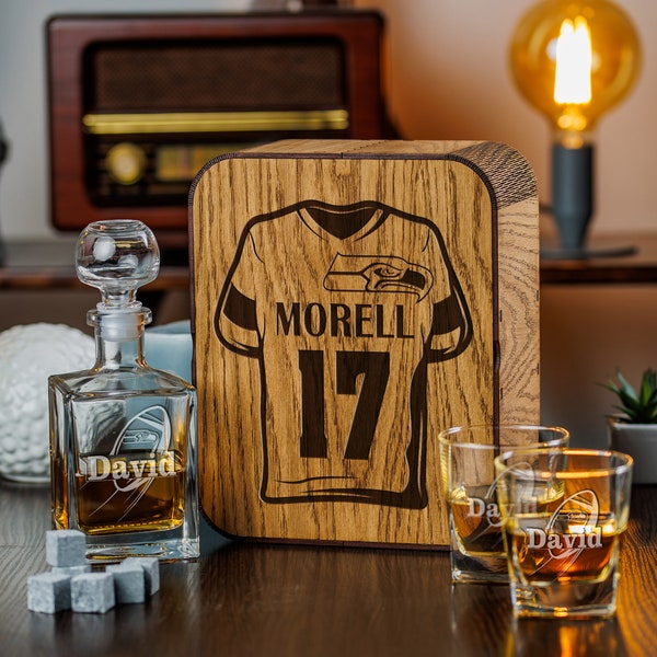 Seahawks Whiskey Decanter - Etsy
