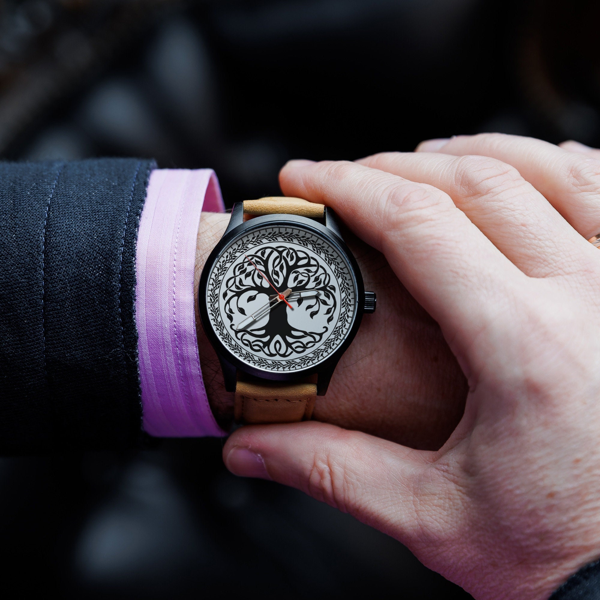 Customized Watch Engraved Anniversary Gift for Man Groomsmen Gifts Mens ...