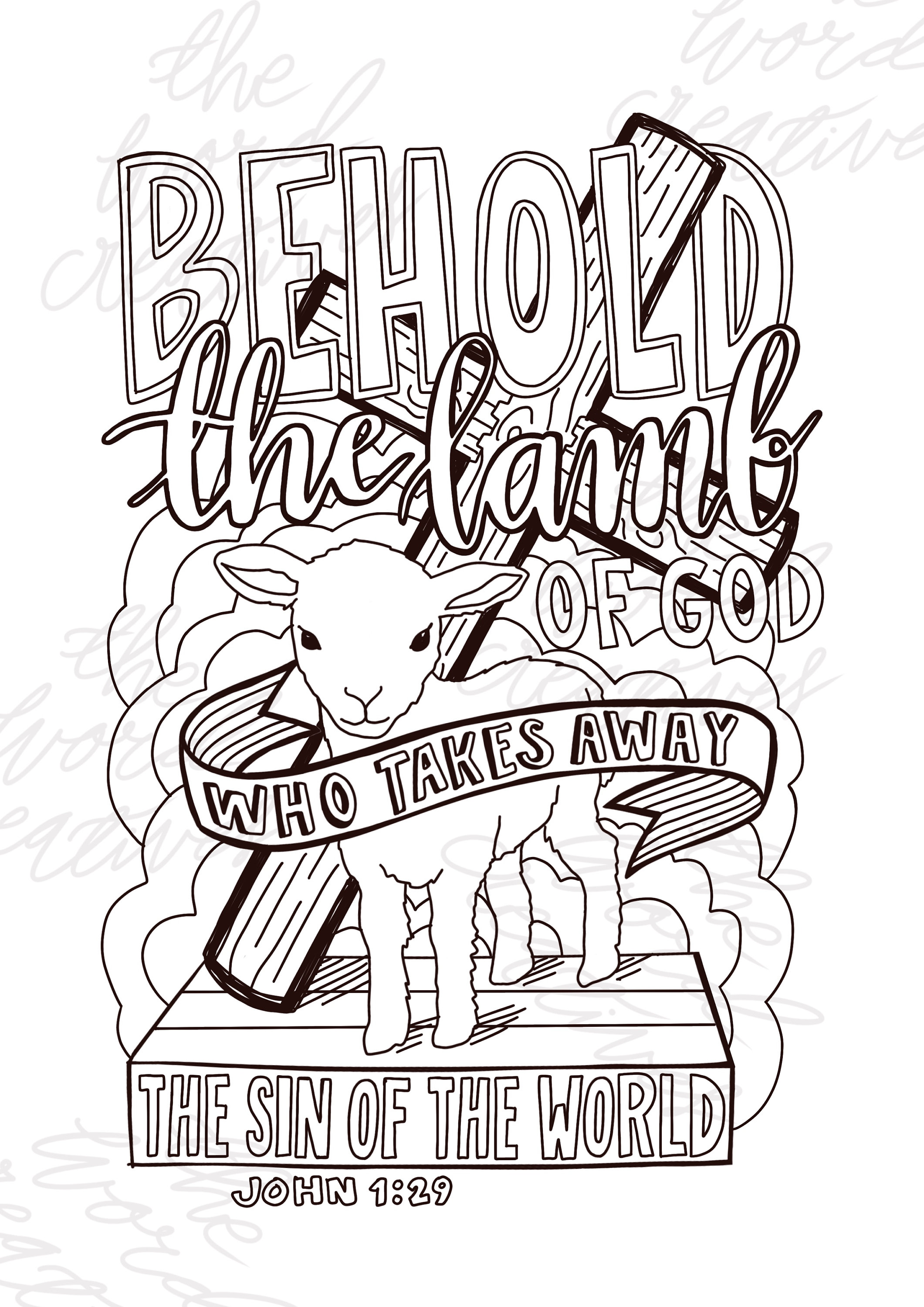 5 Christian Easter Coloring Pages Bible Verse Easter - Etsy Australia