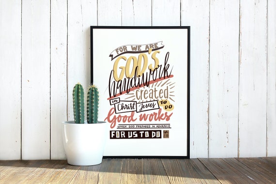 God's Handiwork Verse