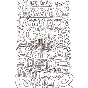 5 Bible Coloring Pages | Isaiah | Christian | Bible Verses | Scripture ...
