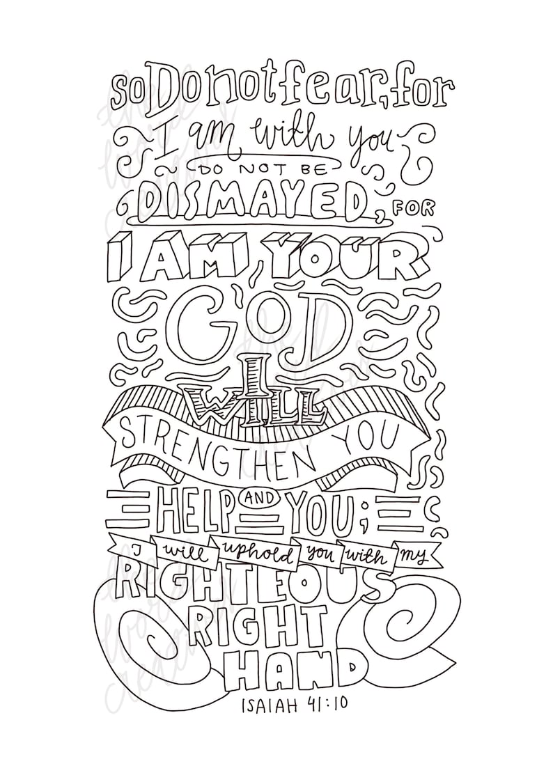 5 Bible Coloring Pages | Isaiah | Christian | Bible Verses | Scripture ...