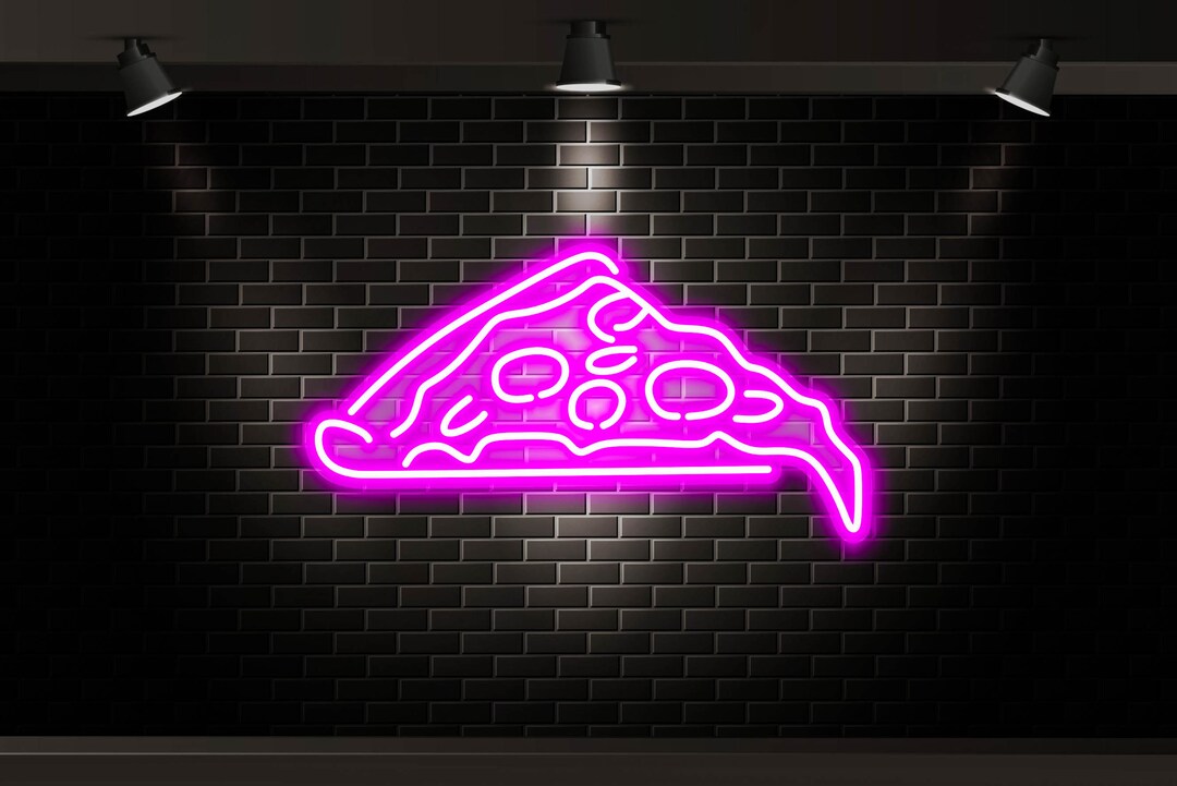 Food Led Neon Light Restaurant Neon Sign Wall Decor Pizza Party Wall ...