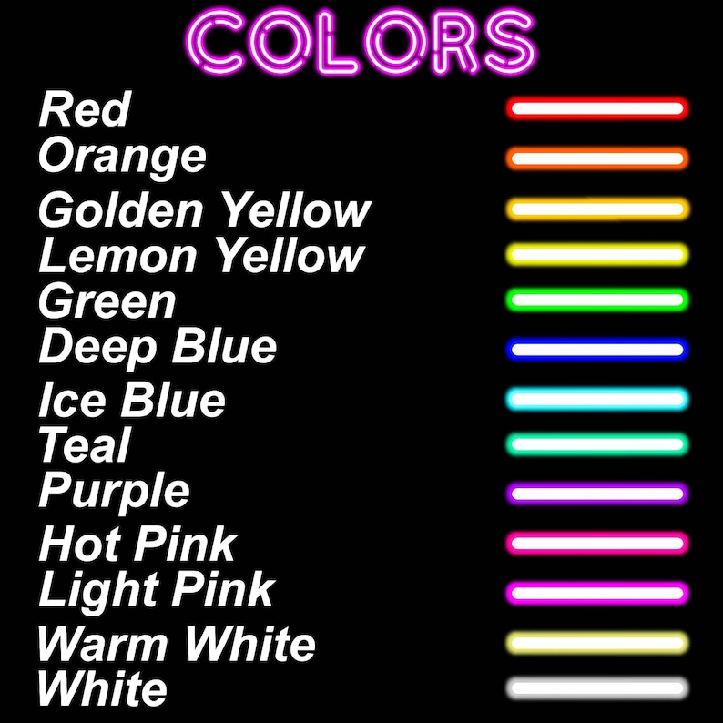 Vertical Live Tattoo Neon Sign Wall Decor With Arrow, Custom Tattoo ...