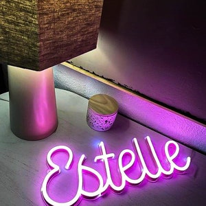 Custom Neon Sign | Neon Sign | Personalized Gifts | Wedding Signs ...