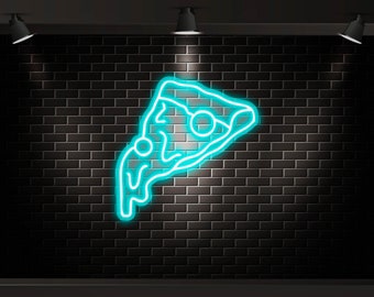 Pizza Neon Sign Pizza Slice Led Sign Pizza Restaurant Decor Led Neon ...