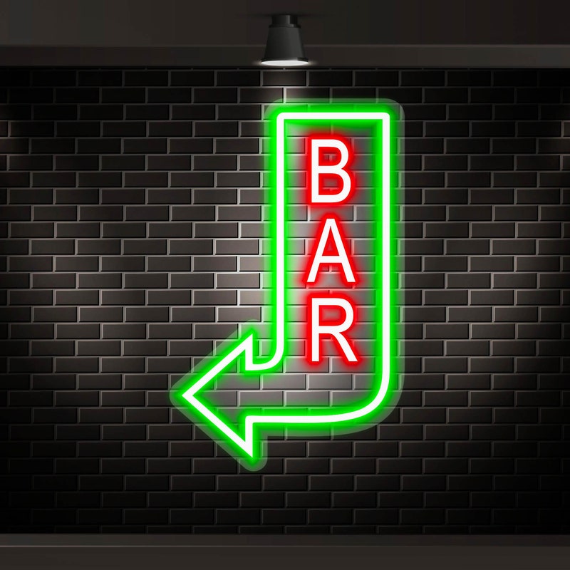 Lighted Arrow Sign - Etsy