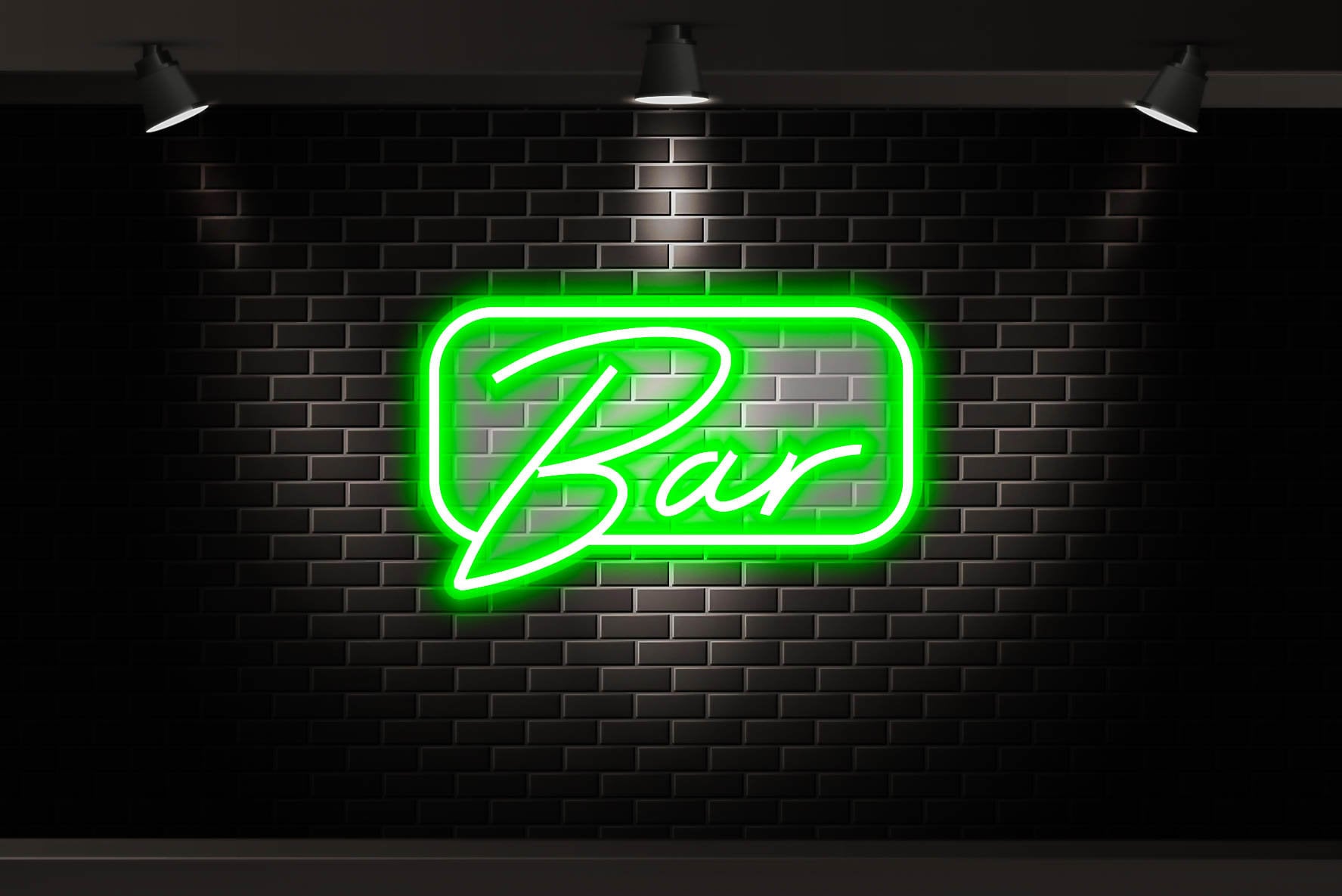 Bar Neon Sign LED Light Sign Mini Lamp Neon Bar Sign Custom Neon Sign ...