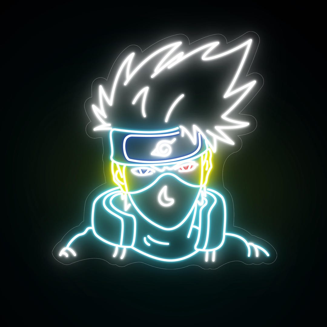Anime Neon Wall Decor, Custom Anime Led Lights, Personalized Anime Sign ...
