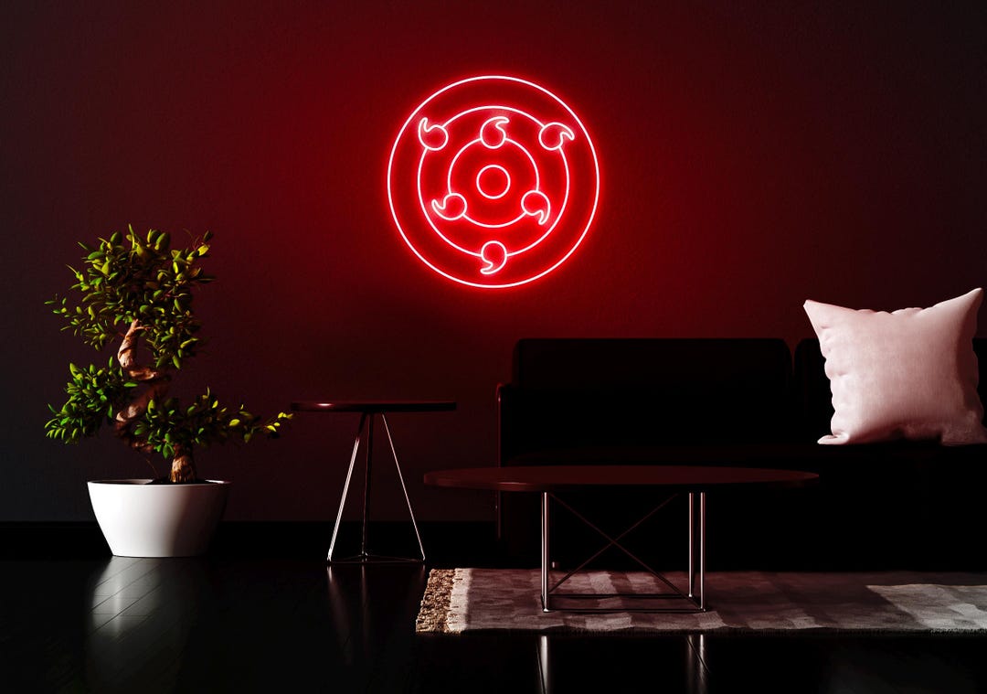 Anime Led Sign, Naruto Neon Sign, Anime Neon Lights, Anime Wall Sign ...