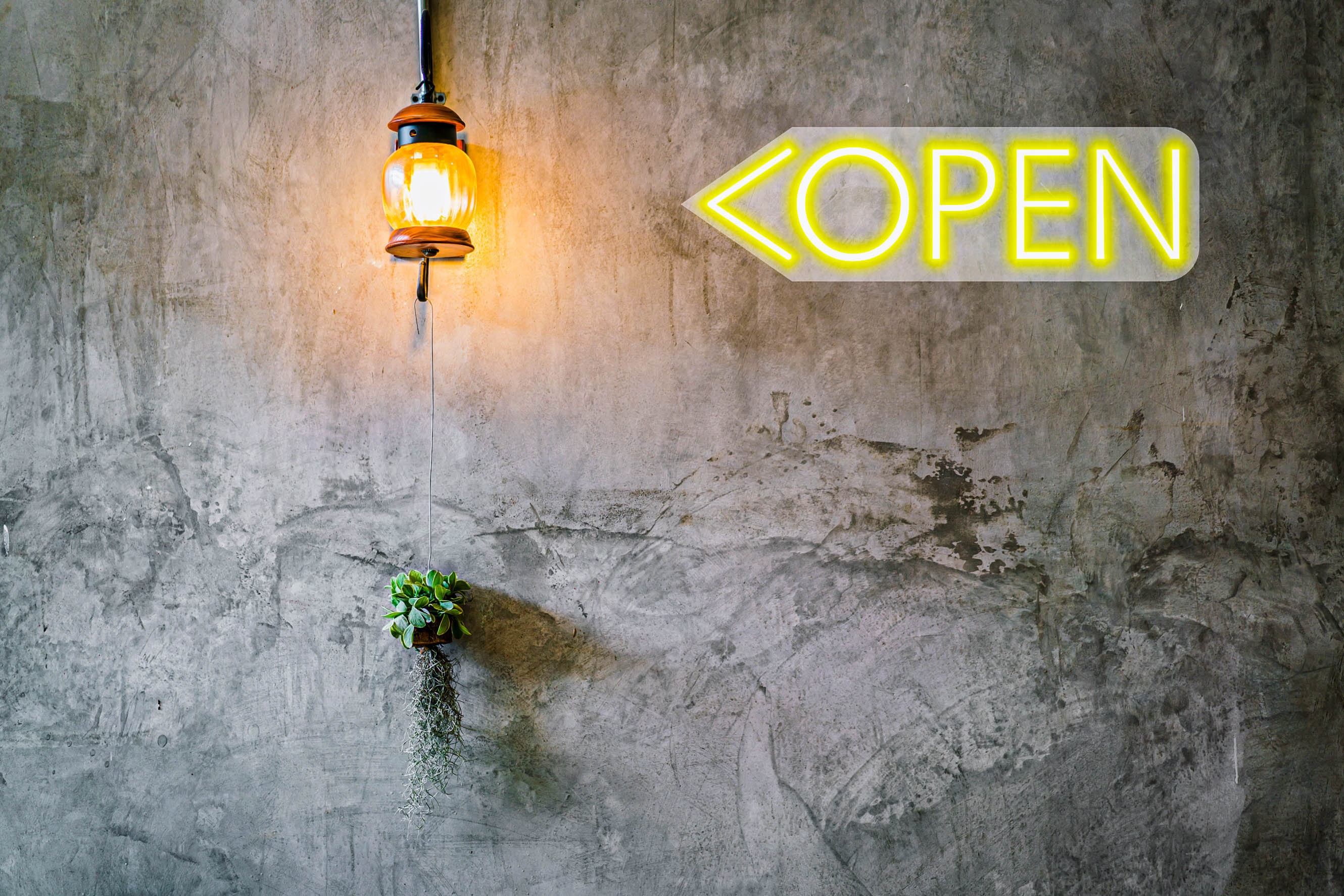 Outdoor Bar Open Sign With Arrow, Door Signs for Business Neon Arrow ...