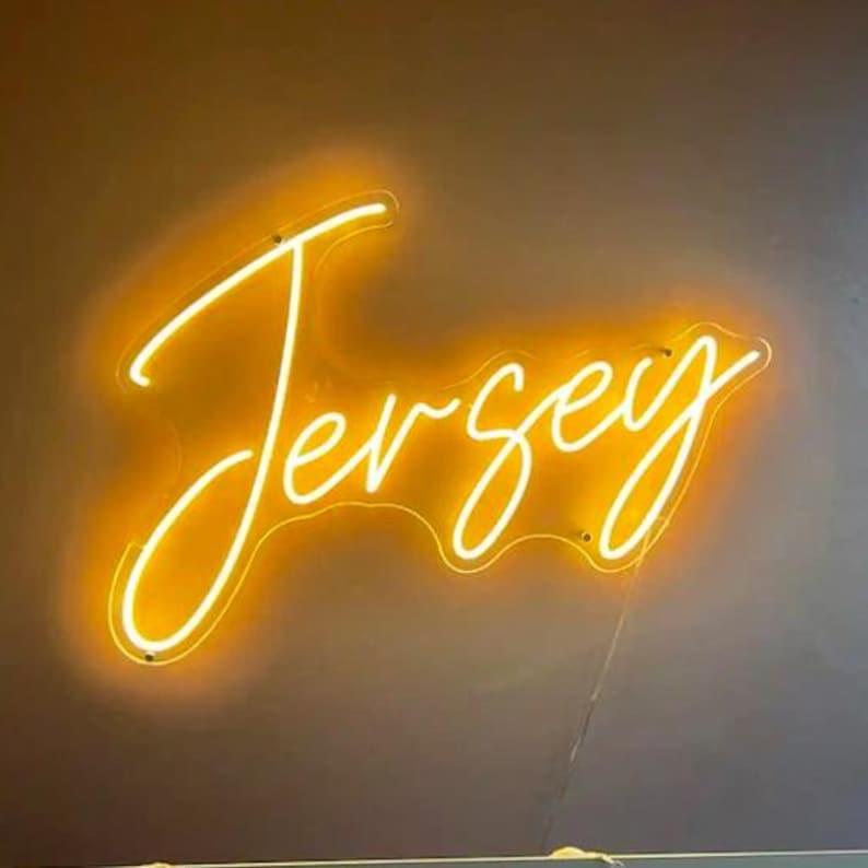 Custom Neon Sign, Cursive Neon Name Sign, Bedroom Wall Decor Lights ...