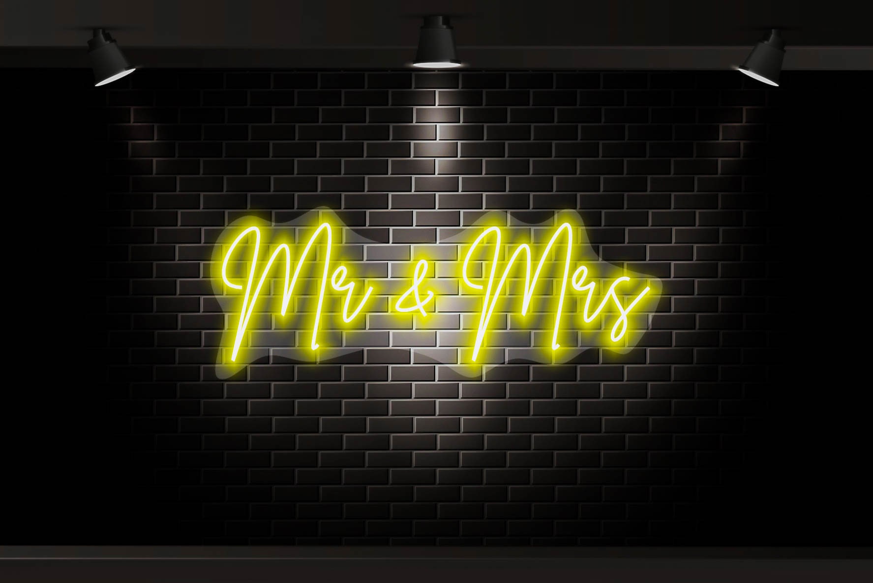 Mr and Mrs Neon Sign, Mr and Mrs Sign, Wedding Neon Sign Custom, Neon ...