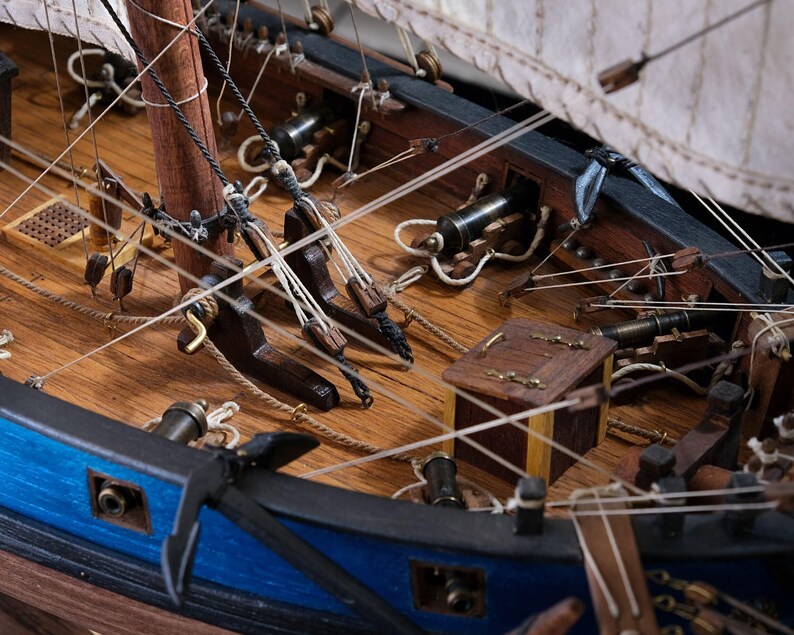 Limited Edition Hand-carved Wood Ship Model, Original Prince De ...
