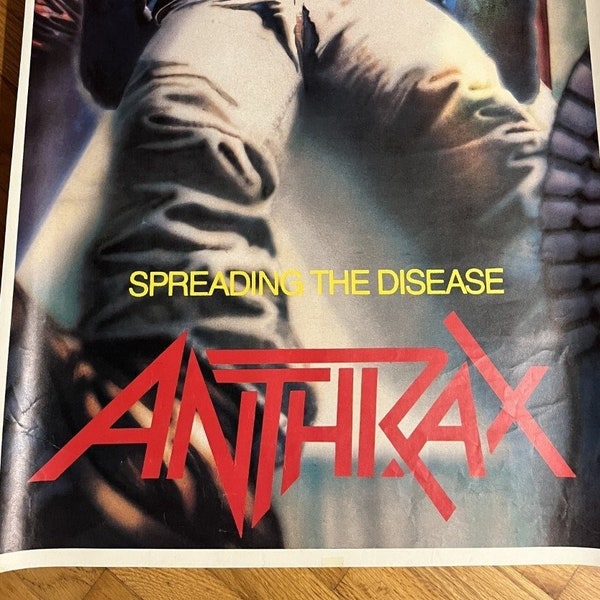 Anthrax Poster - Etsy