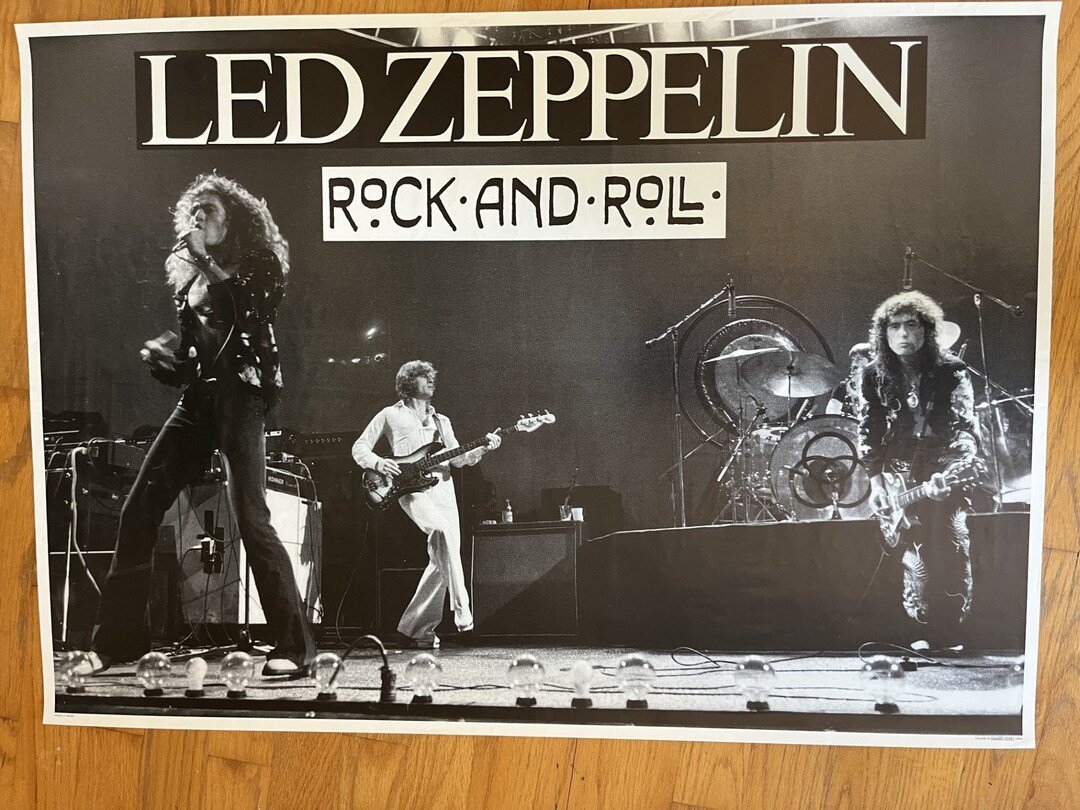Led Zeppelin - European Subway Style Poster - Etsy