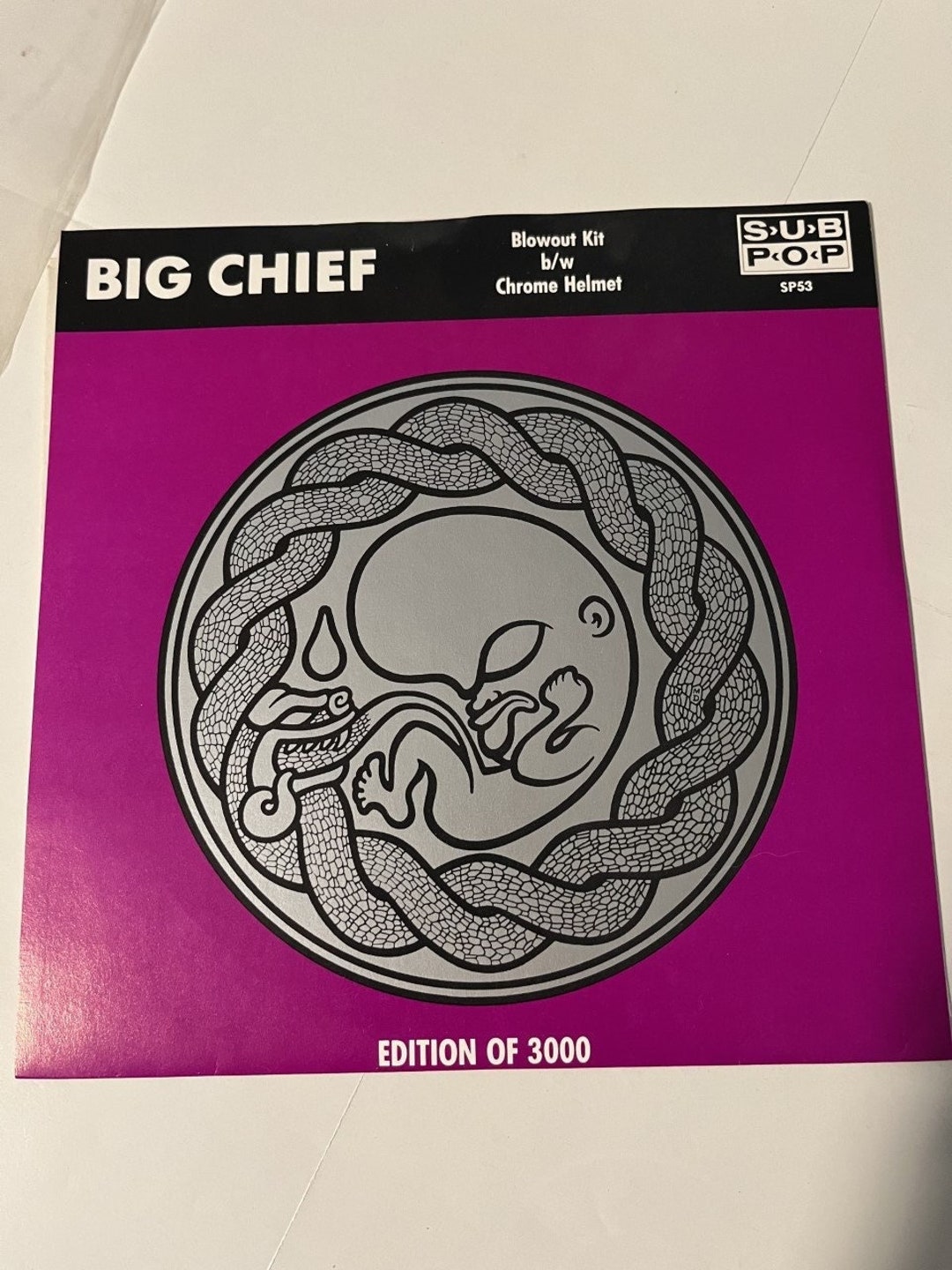 Big Chief - Blowout Kit B/w Chrome Helmet Sub Pop Singles Club 7" Rare ...