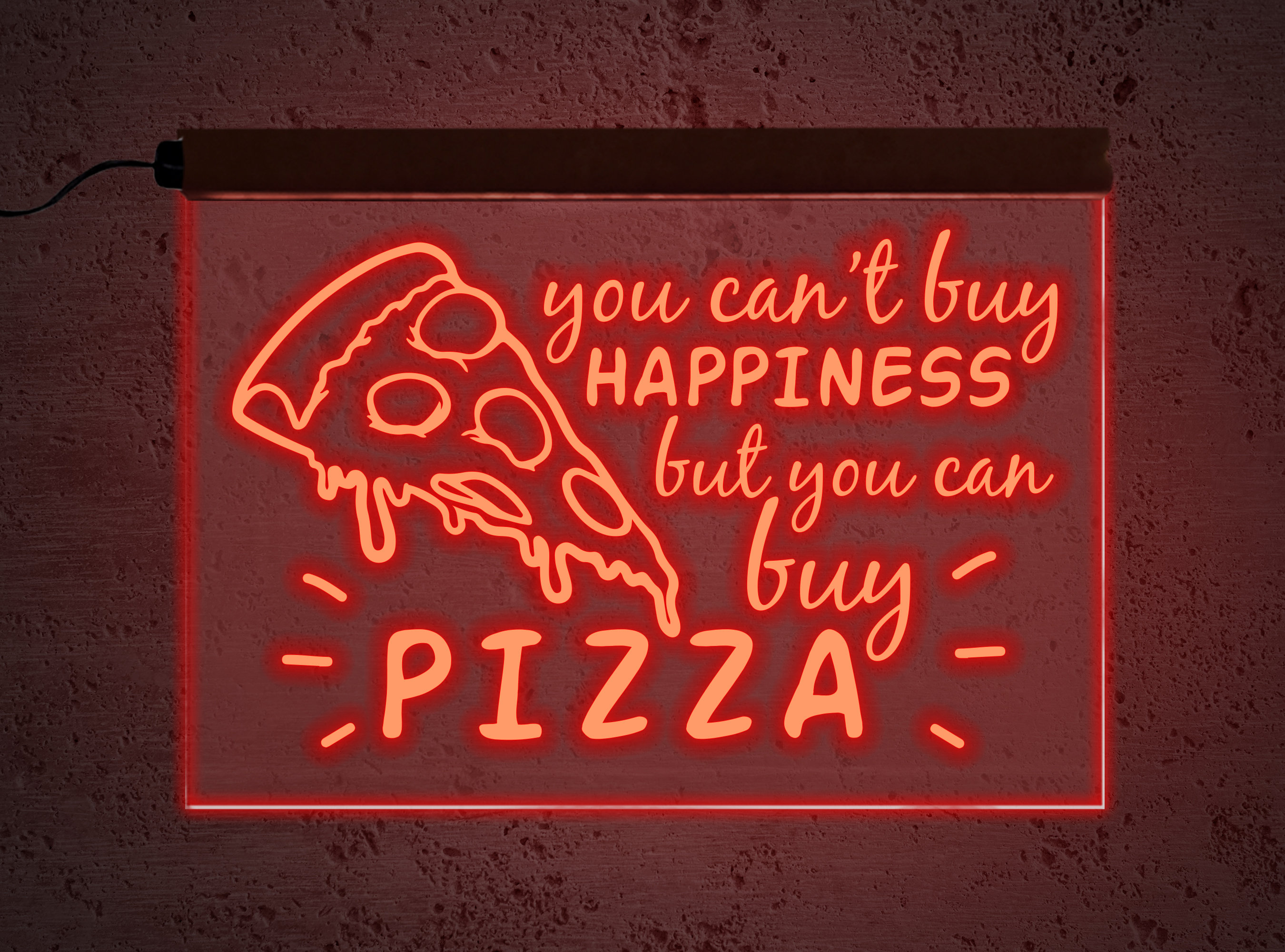 Pizza Neon Sign, Pizza Led Sign, Pizza Light up Sign, Pizzeria ...