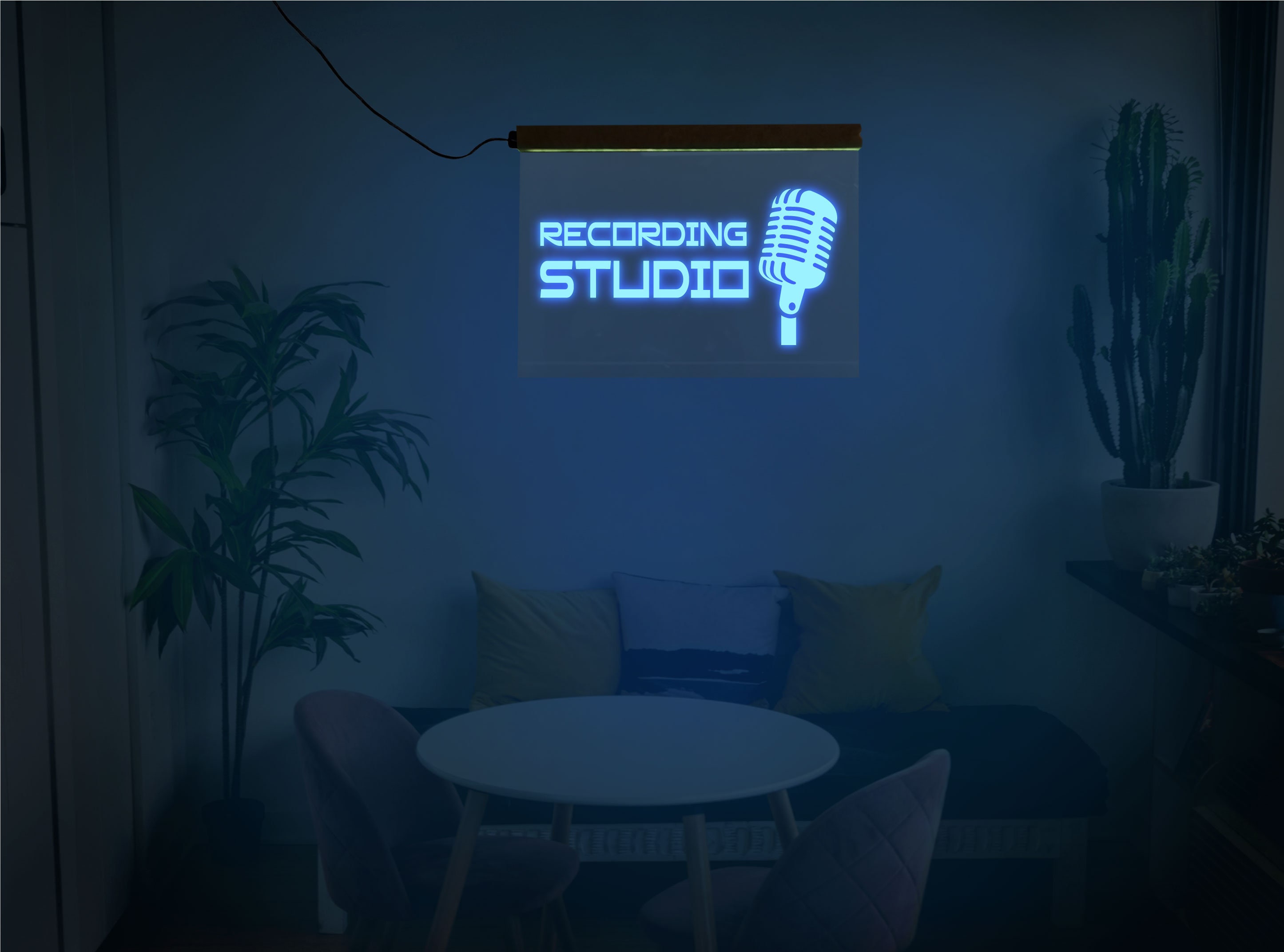 Recording Studio Sign, Recording Neon Sign, Recording Led Sign ...