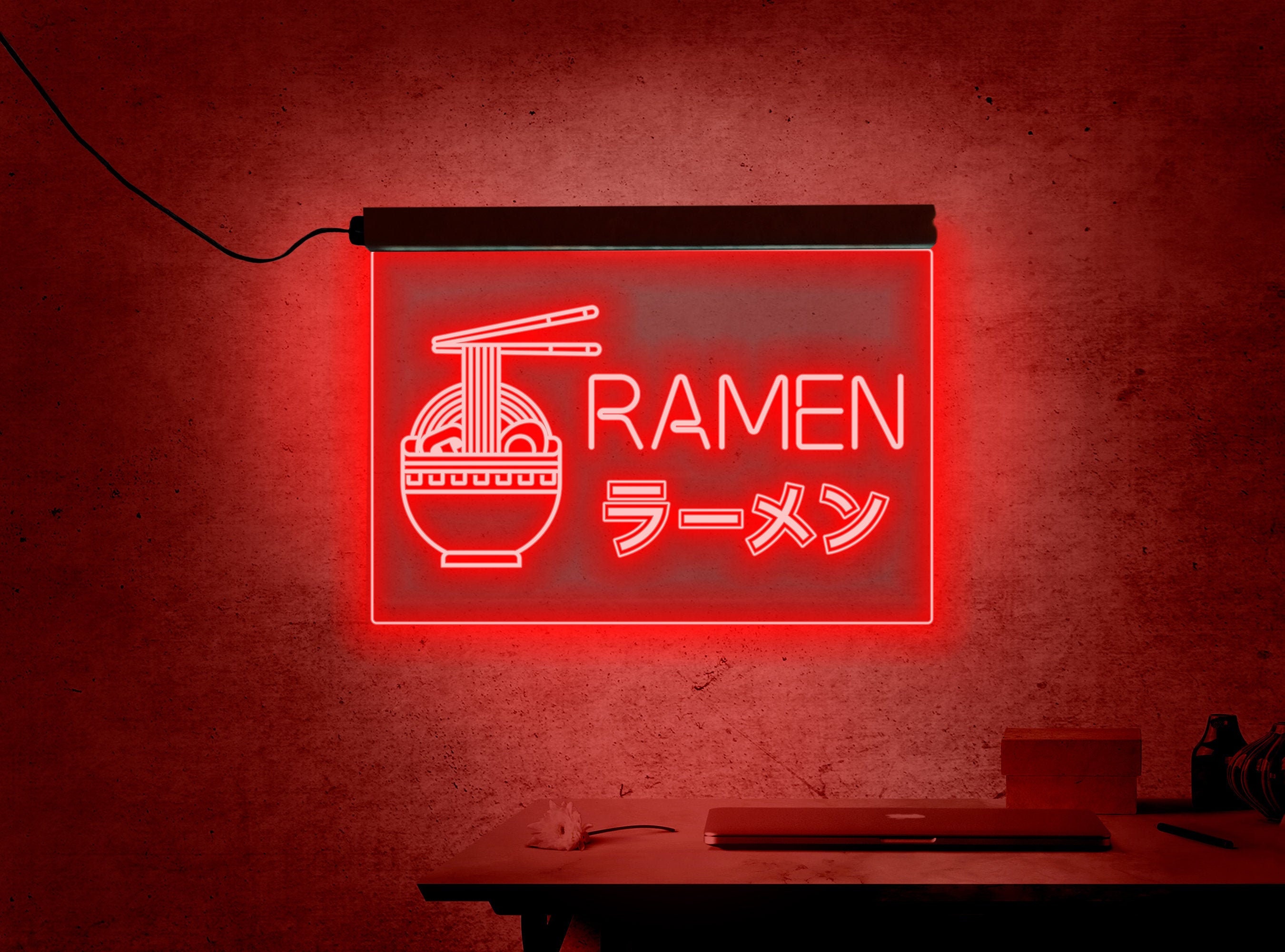 Ramen neon signRamen neon lightRamen led neon signRamen led | Etsy