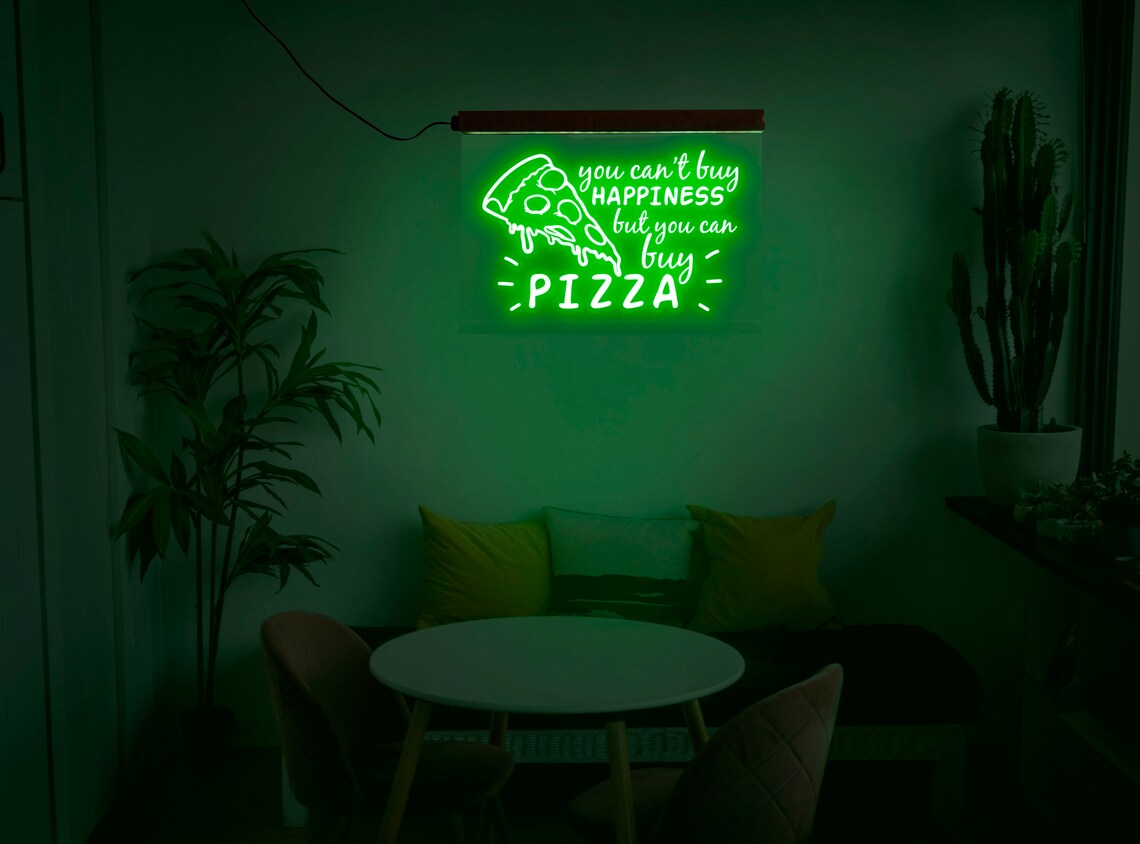 Pizza Neon Sign, Pizza Led Sign, Pizza Light up Sign, Pizzeria ...