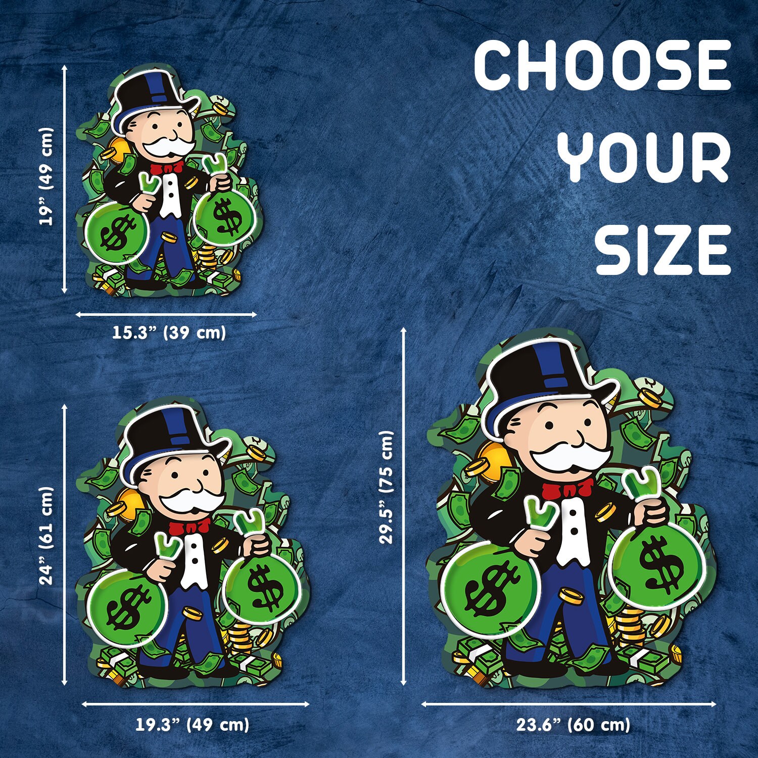 Monopoly Man Neoon Sign, Monopoly Cash Sign, Monopoly Neon Sign ...