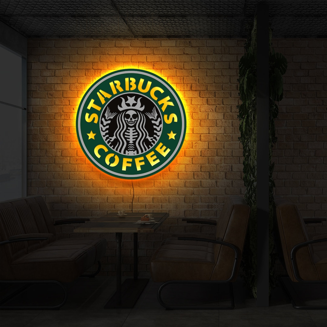 Starbucks Neon Sign, Starbucks Led Sign, Starbucks Coffee Light up Sign ...
