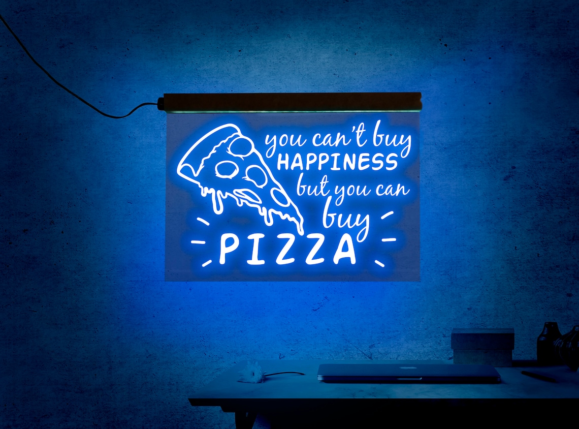 Pizza Neon Sign, Pizza Led Sign, Pizza Light up Sign, Pizzeria ...