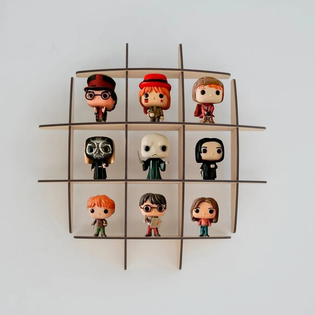Funko Pop Display Wall Mount, Funko Pop Wood Storage, Funko Pop Holder ...