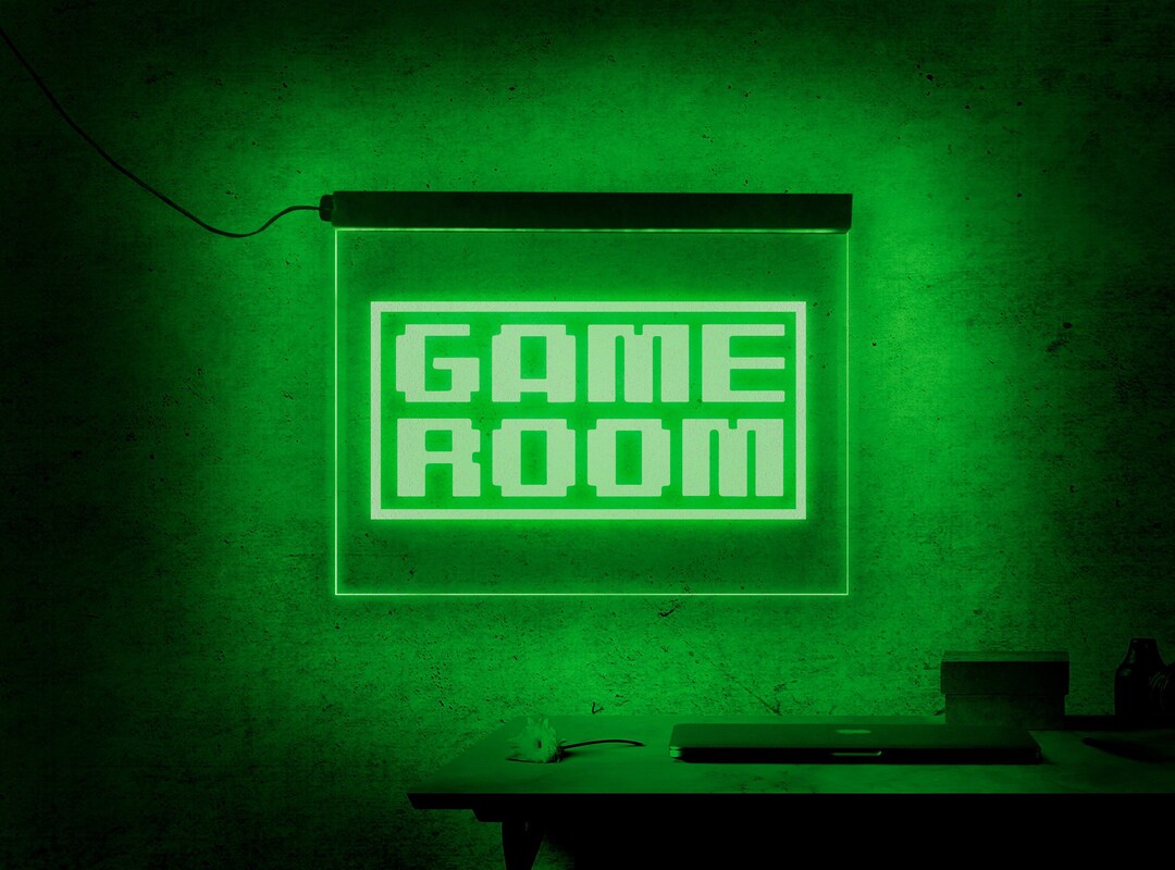 Custom Game Room Neon Sign, Game Room Neon Light, Game Room Led Sign ...