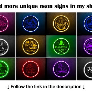 Man Cave Sign Personalized Neon Sign Man Cave Man Cave Sign - Etsy