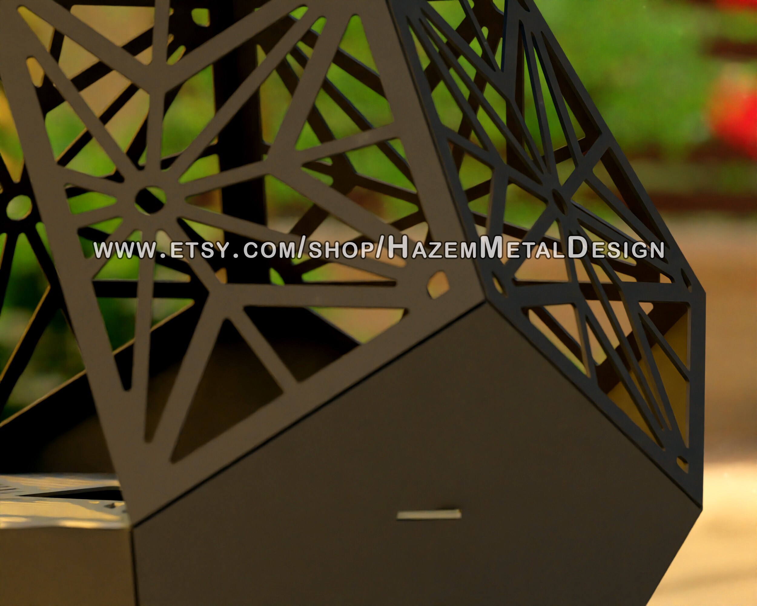 Grill Dxf, Pentagonal BBQ Grid, Digital Product for Metal Fabricators ...