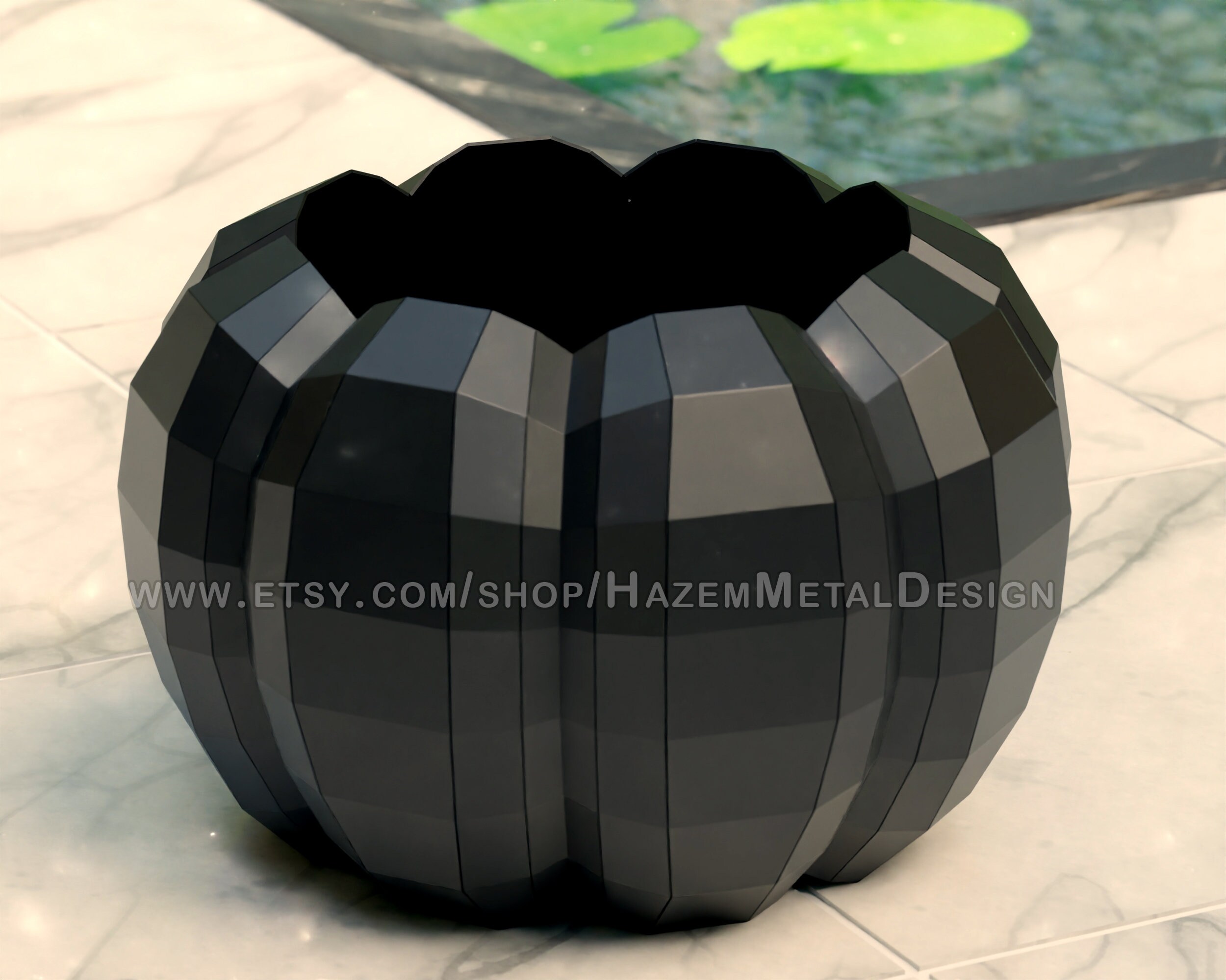 Fire Pit DXF, Octagon Fire Bowl Pumpkin, Digital Product for Metal ...