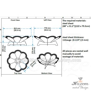 Fire Pit Dxf, Octagon Fire Bowl, Digital Product for Metal Fabricators ...