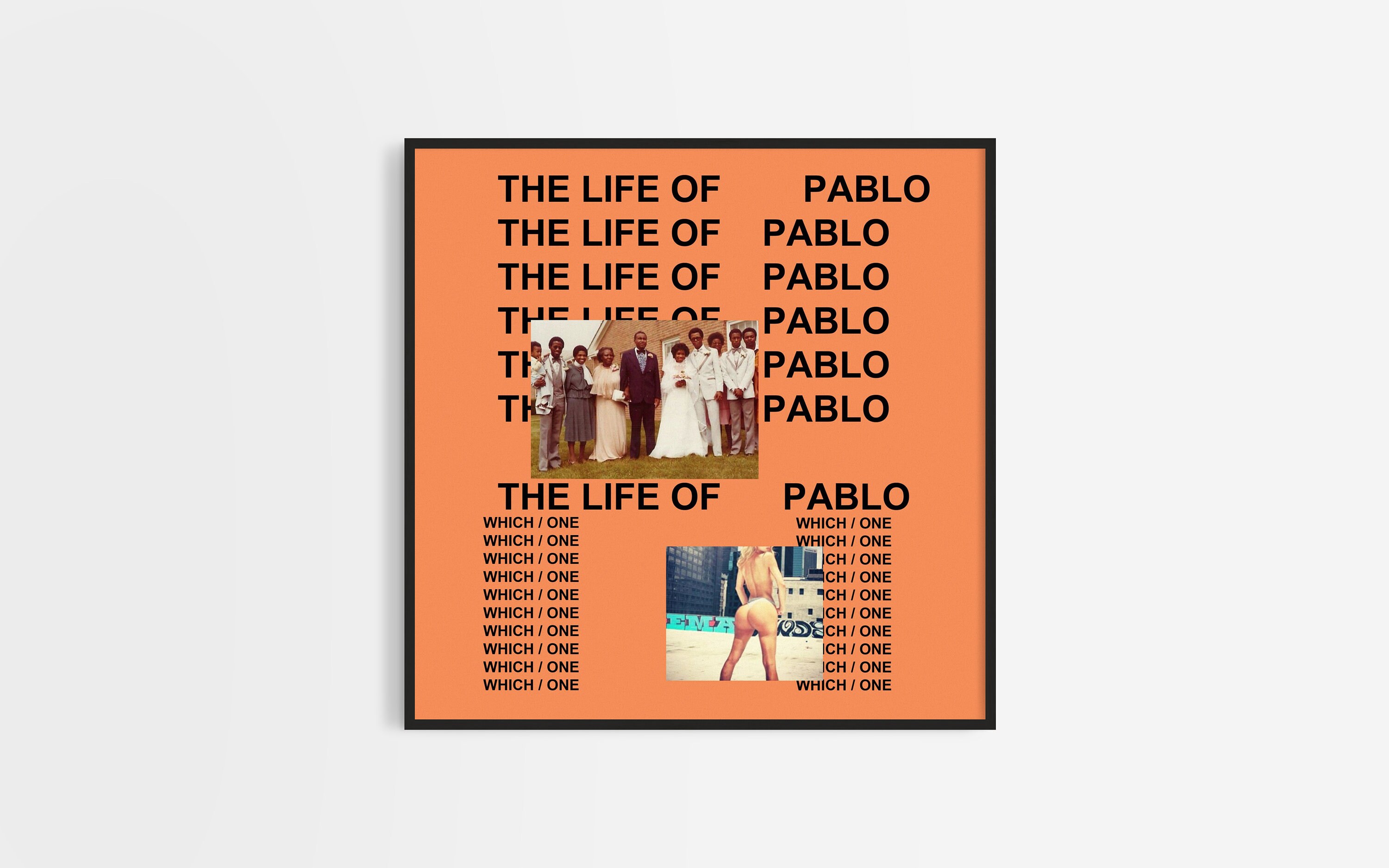 Kanye West The Life Of Pablo Album Cover Posters Music | Etsy