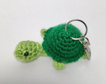 Turtle Keychain Crochet Pattern - Etsy