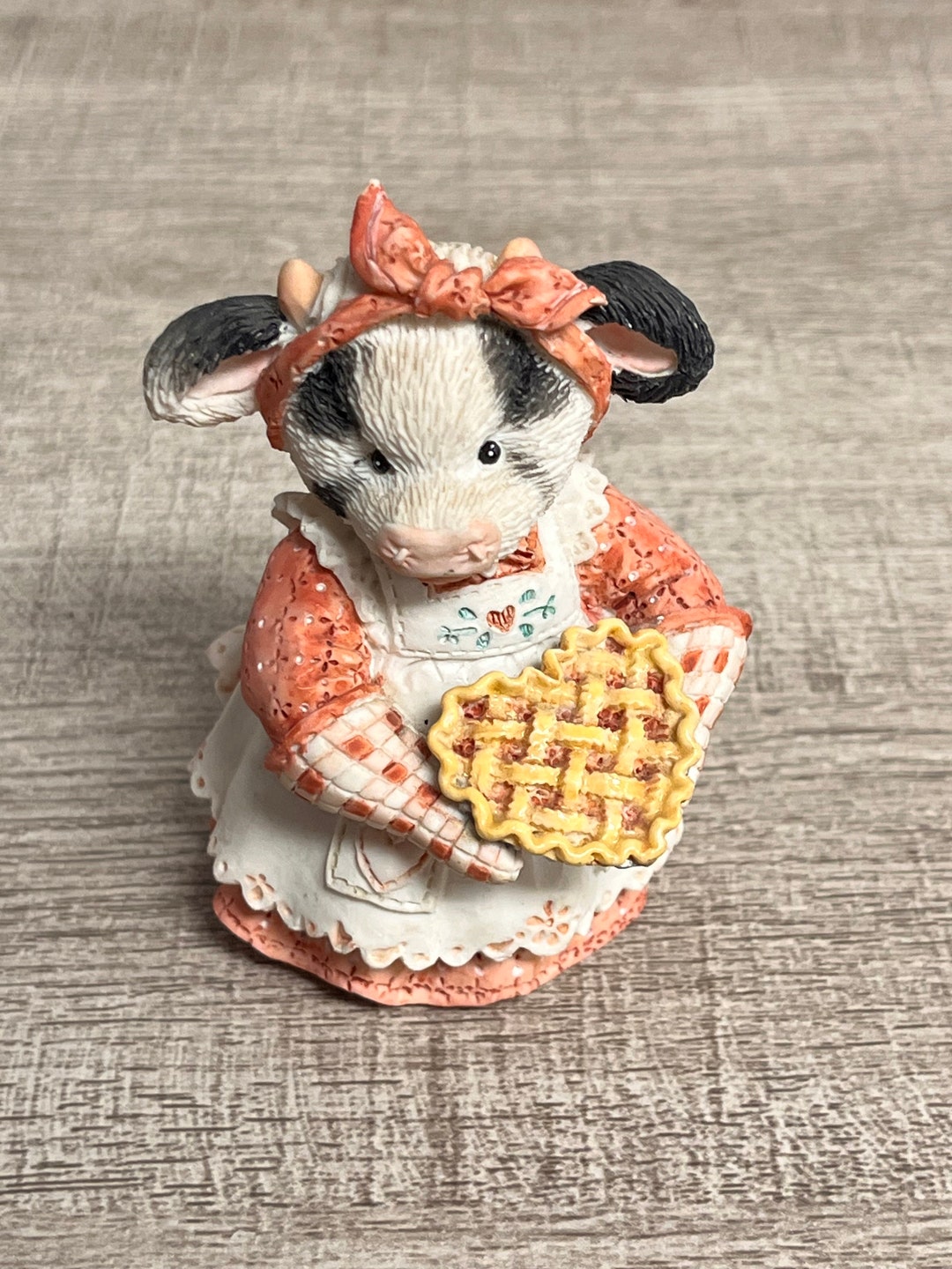 Mary Moo Moos by Enesco 1994 You're My Sweetie Pie 104272 - Etsy