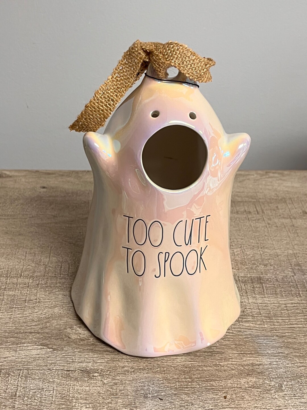 New Rae Dunn Halloween 8 Ghost Birdhouse Too Cute to Spook - Etsy