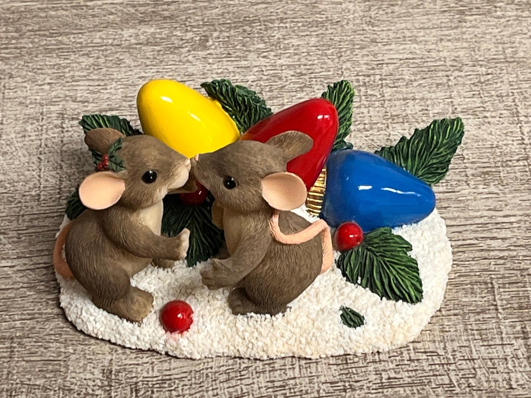 Charming Tails by Fitz and Floyd Kiss-mas Lights 87/205 - Etsy