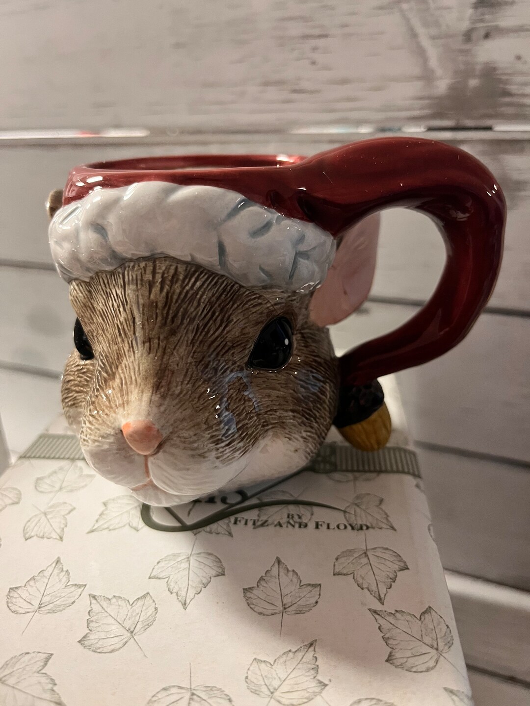 Charming Tails by Fitz and Floyd Holiday Cheer Mug 97/35 - Etsy