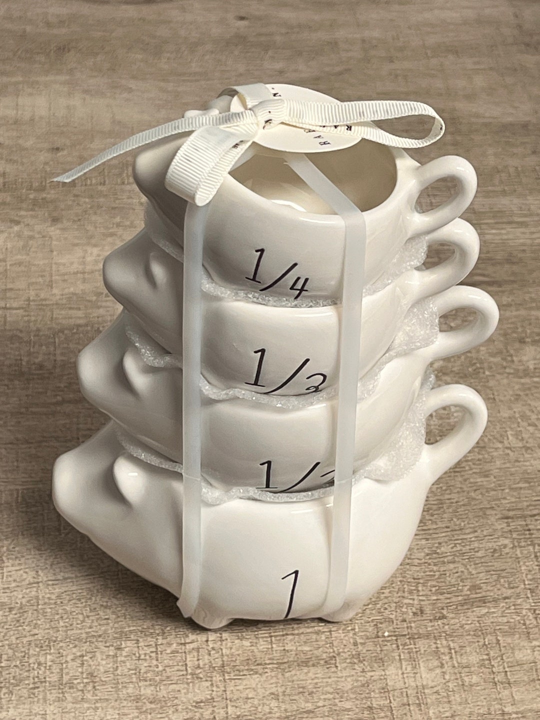 New Rae Dunn Farm Pig Measuring Cups Set of 4 - Etsy