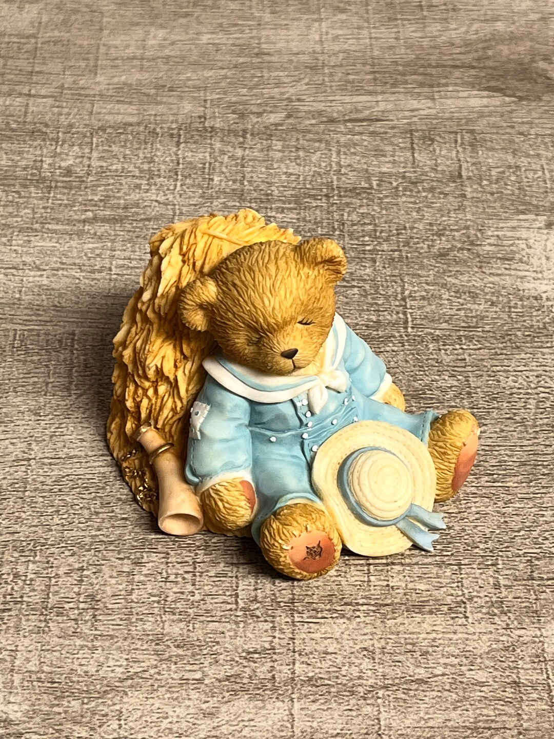 Cherished Teddies by Enesco 2001 Little Boy Blue, Come Clow Your Horn ...