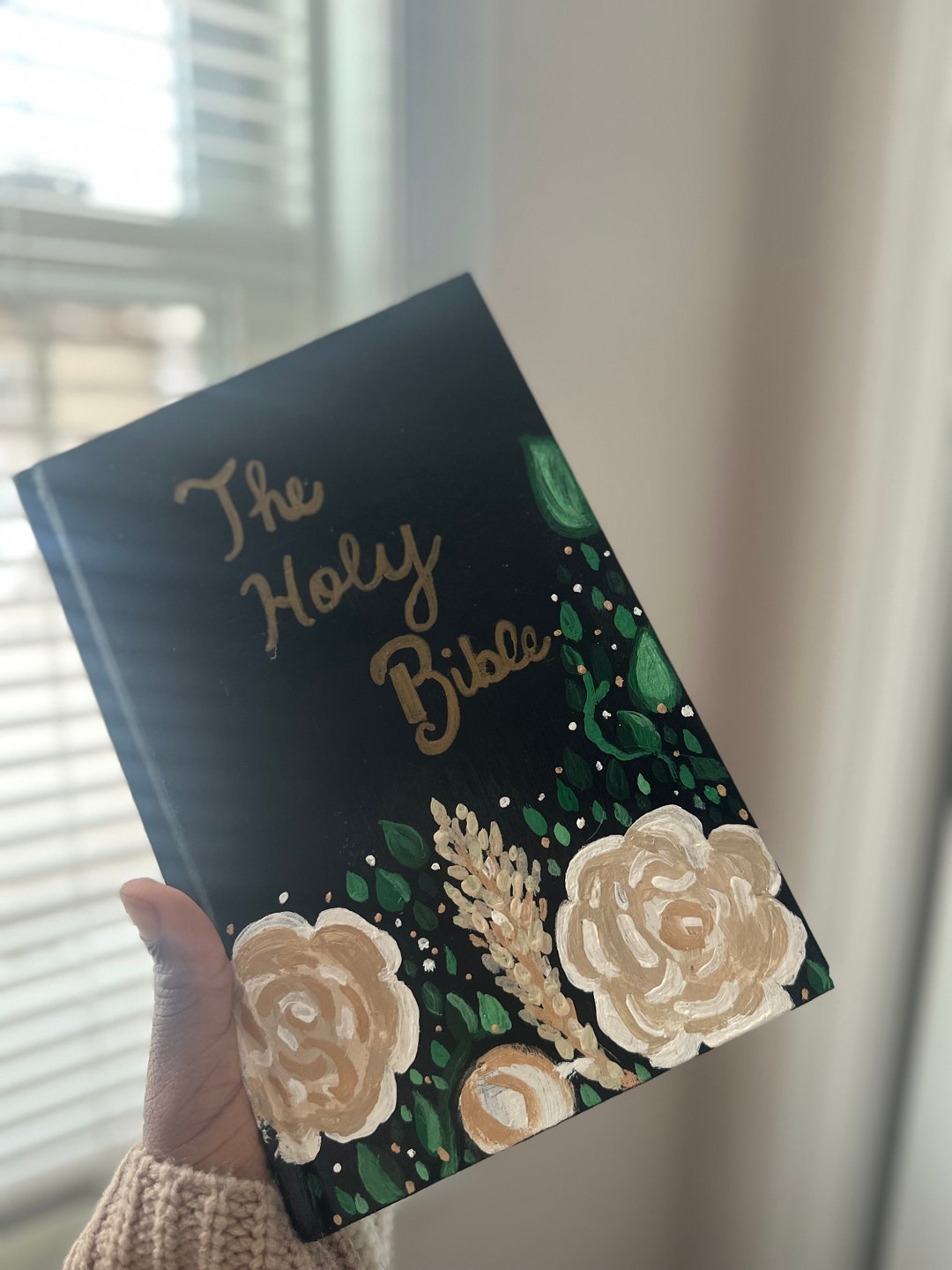 Custom Hand Painted Bible - Etsy