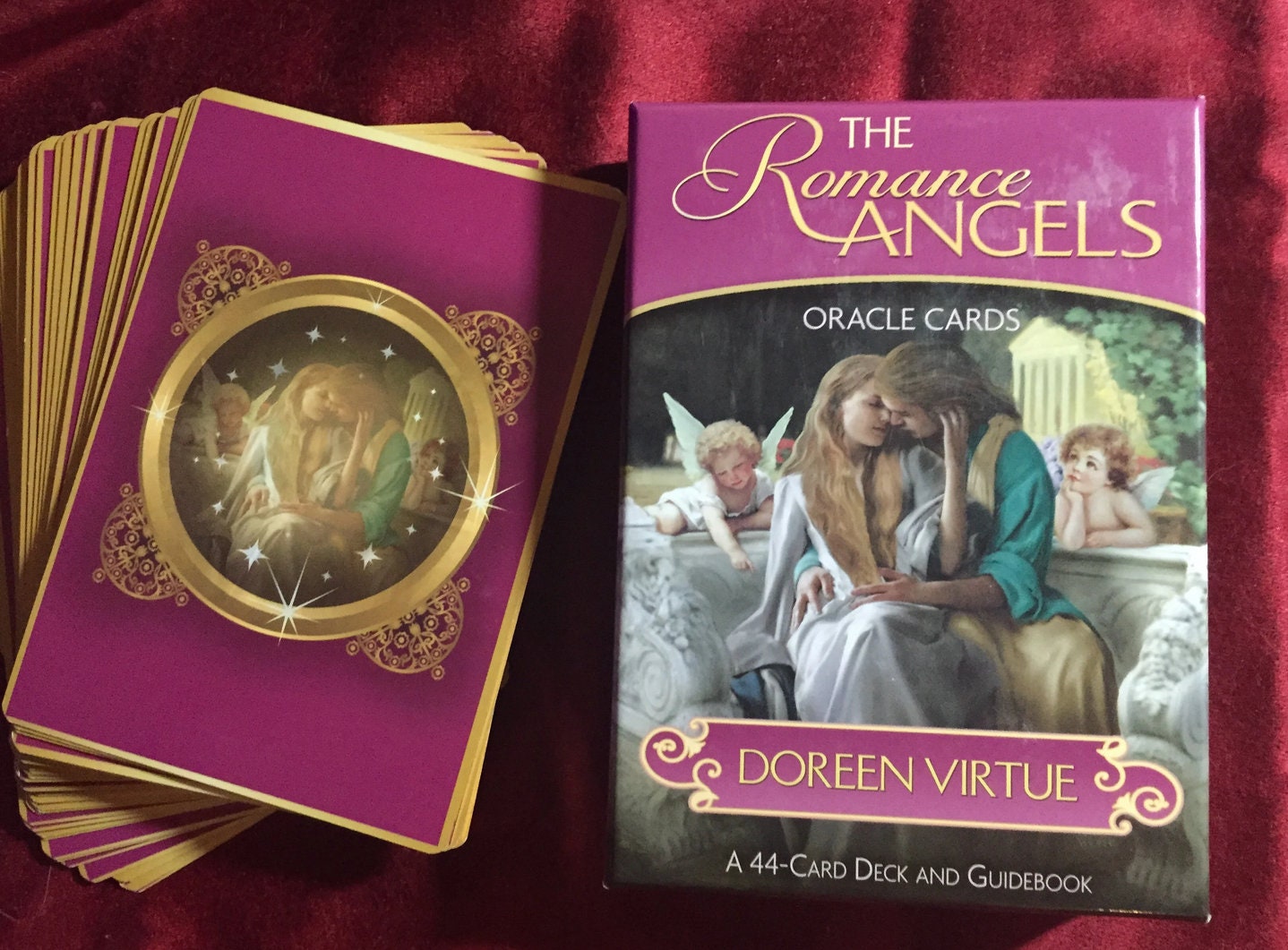 Romance Angels Oracle Tarot Deck Card 44 Cards Set Tarot Etsy